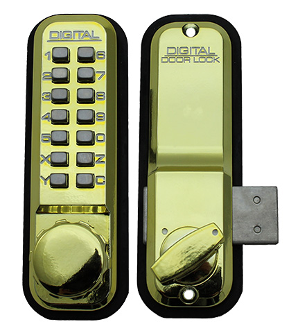 2200 Mechanical Keyless Surface Mount Deadbolt Lock - LockeyUSA